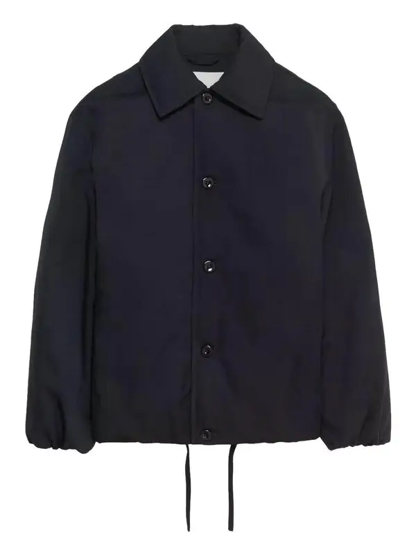 JIL SANDER Button-fastening Jacket - Black