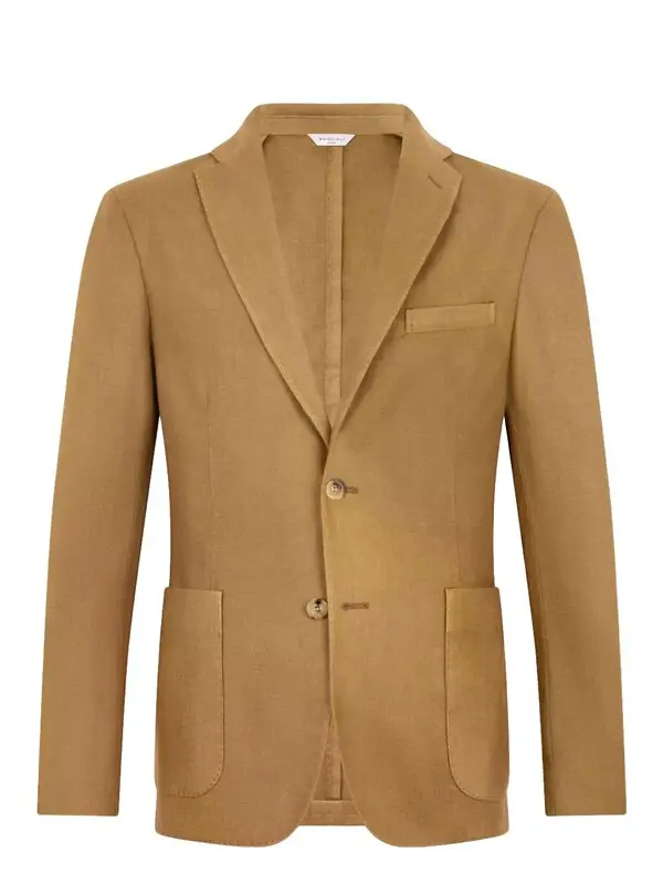 Boglioli Single-breasted Blazer - Brown