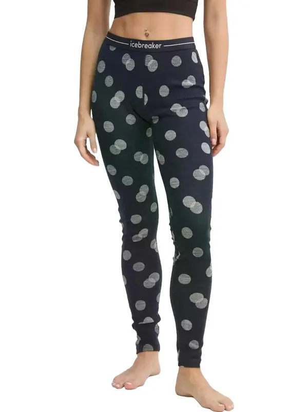 Icebreaker Polka-dot Leggings - Blue