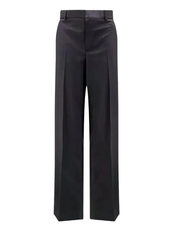 Gucci Pressed-crease Trousers - Black