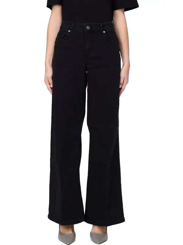 Liu Jo Wide Leg Jeans - Black