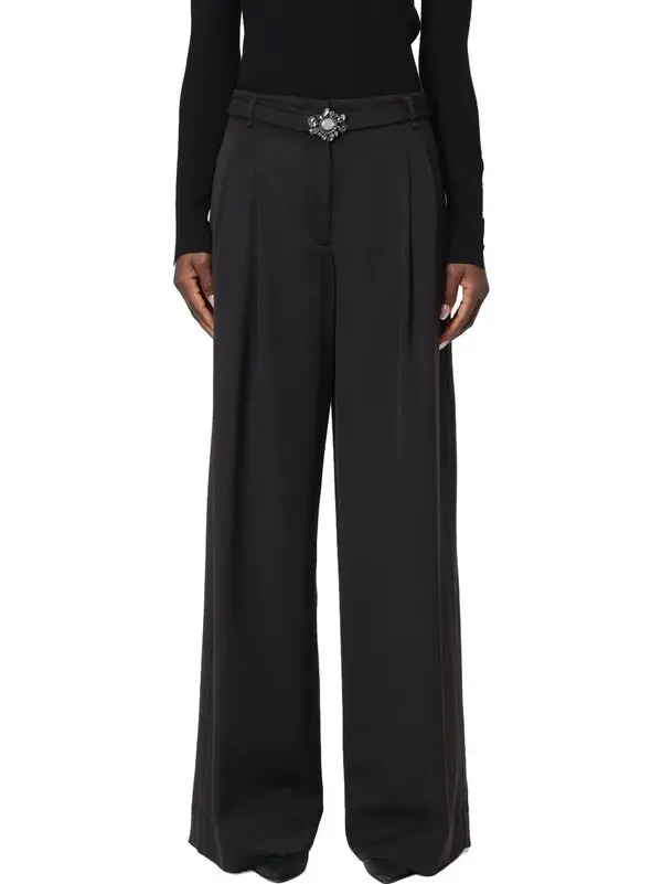 Liu Jo Wide Leg Trousers - Black