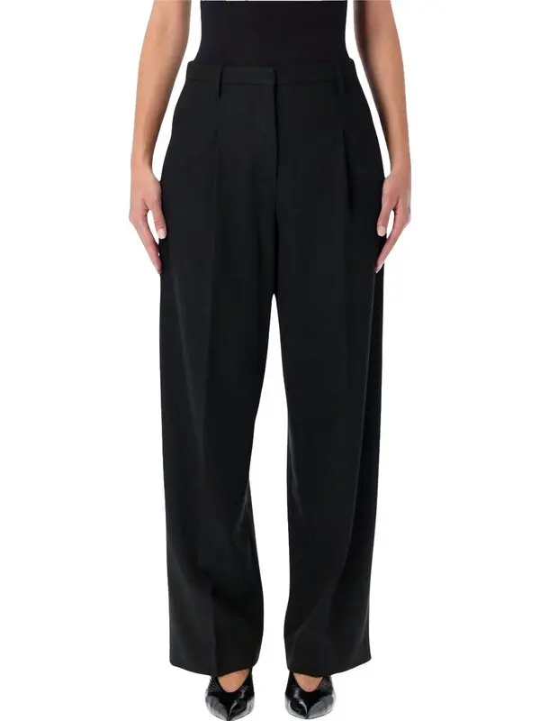 BY MALENE BIRGER Wide Leg Trousers - Black