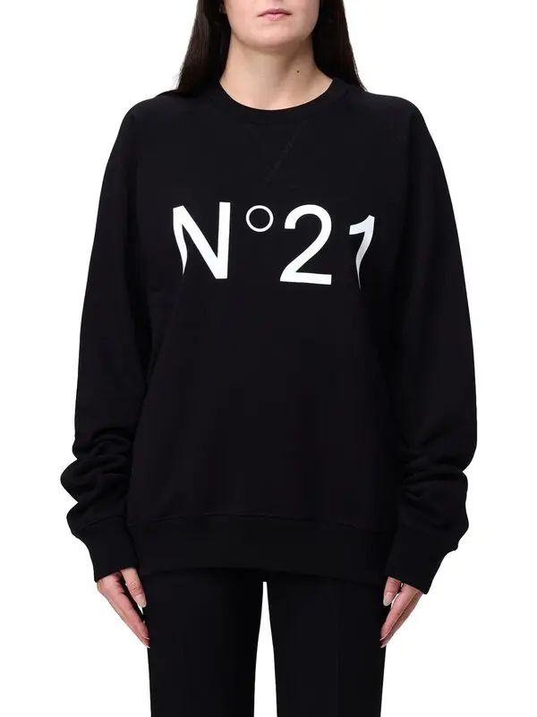 N° 21 Crewneck Sweatshirt - Black