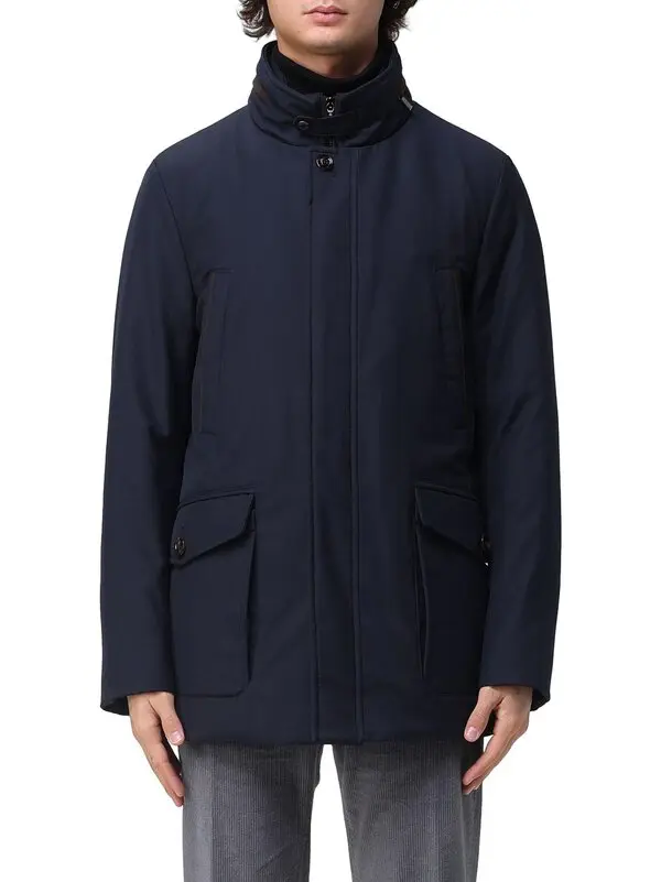 MOORER Coat - Blue