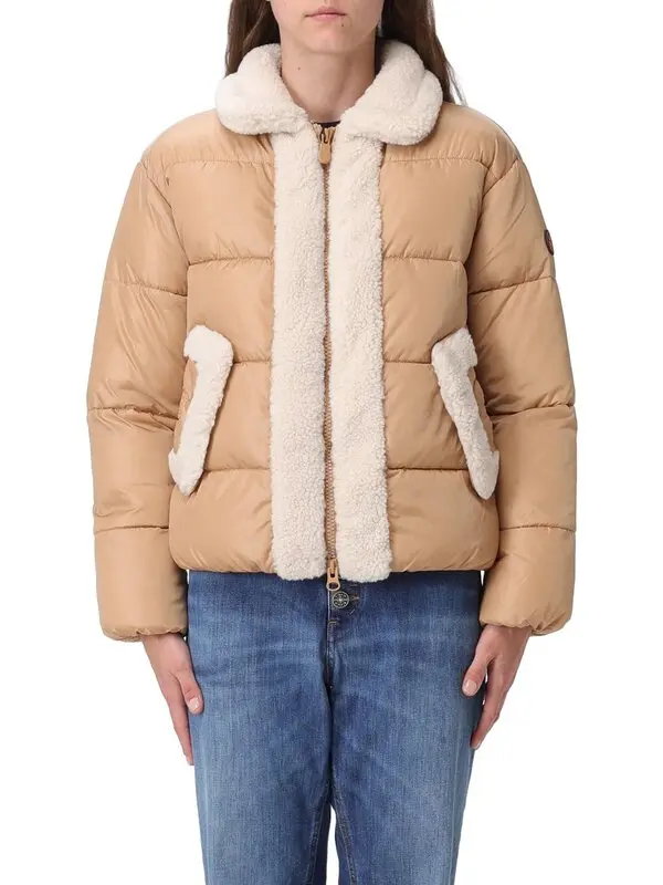SAVE THE DUCK Padded Jacket - Beige