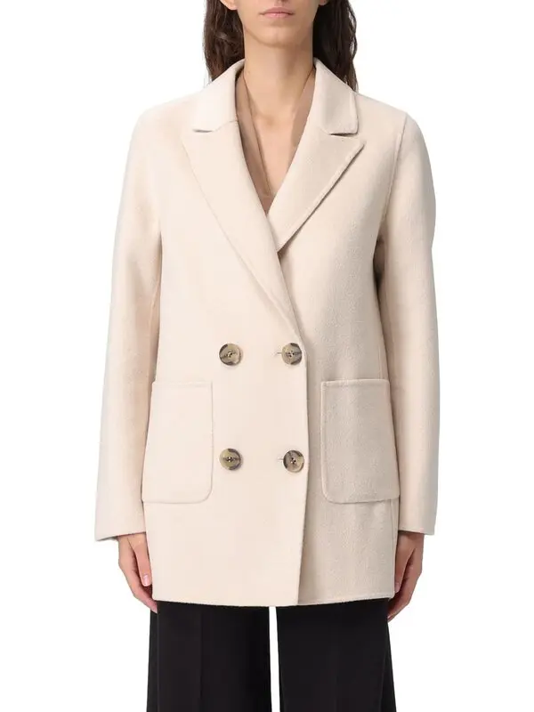 HANITA Tailored Coat - Cream