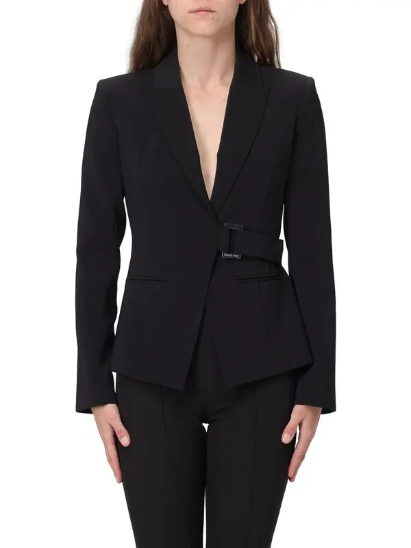 Patrizia Pepe Belted Jacket - Black