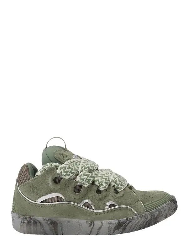 LANVIN Curb Sneakers - Green