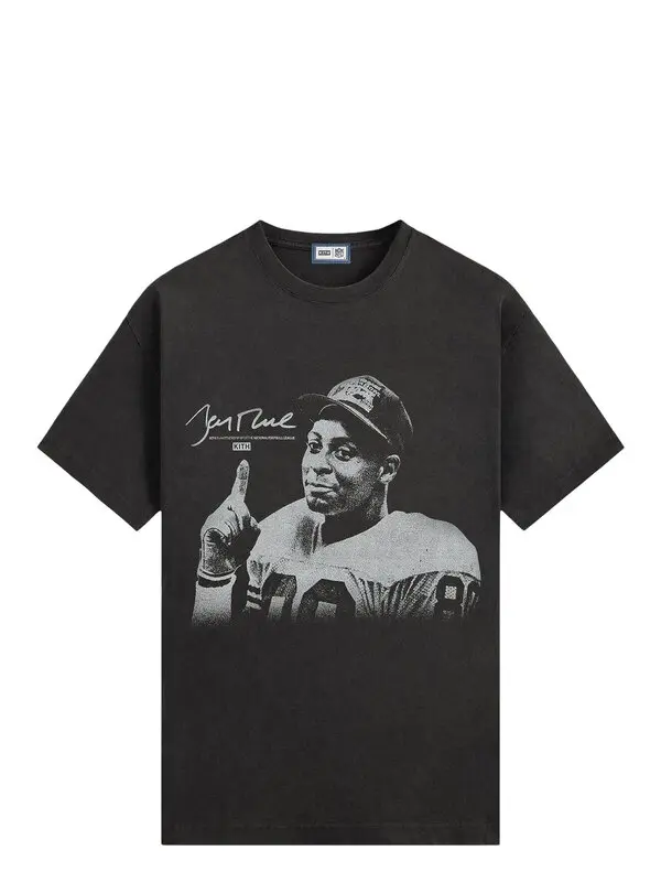 Kith For The Nfl Jerry Rice Vintage Jones Tee - Black