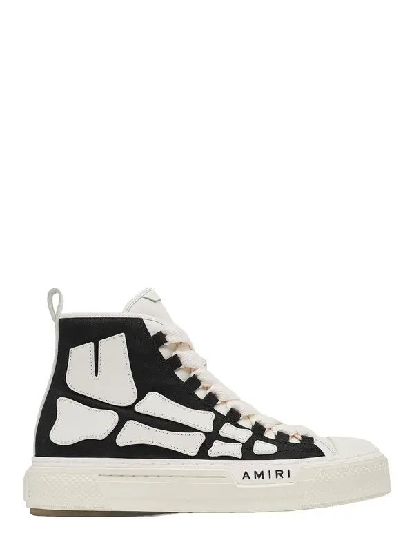 Amiri Skel Court Hi Sneakers - Black
