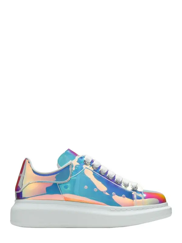 Alexander McQueen Oversized Iridescent Sneakers - Multicolor
