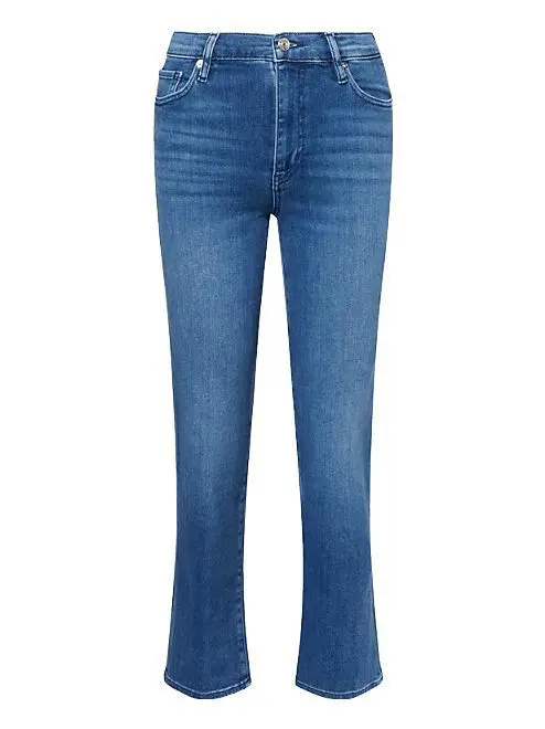 FRAME Le Sleek Straight-leg Stretch-denim Blend Jeans - Reign