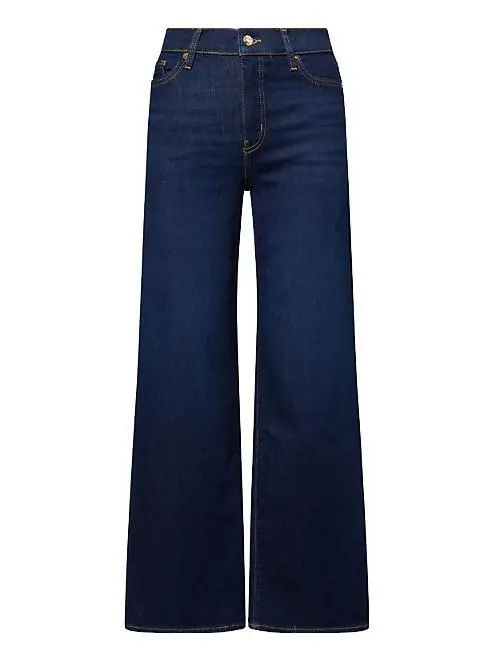 FRAME Le Slim Palazzo Wide-leg Jeans - Fairway