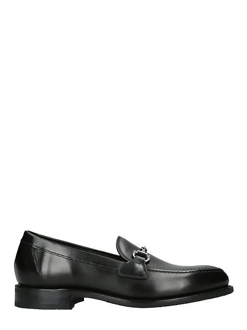 LOAKE Leather Loafers - Black