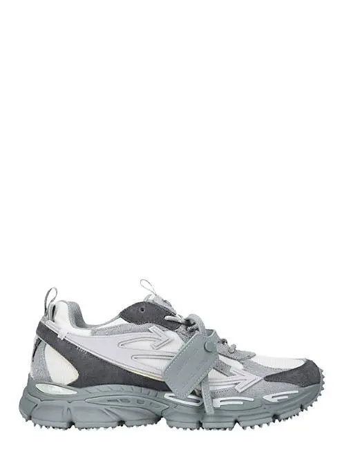 Off-White Be Right Back Suede Trainers - Grey Mixed