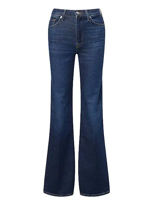 7 For All Mankind Modern Dojo Stretch-denim Jeans - Bluecrest
