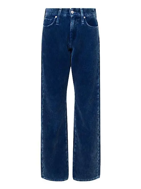 7 For All Mankind Tess Wide-leg Corduroy Trousers - Oxnard