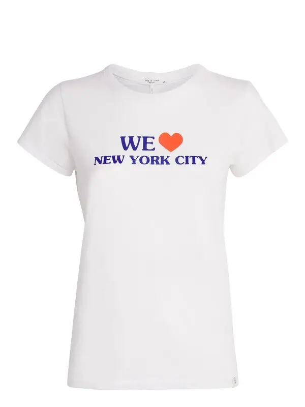 Rag & Bone We Heart Nyc T-shirt - White