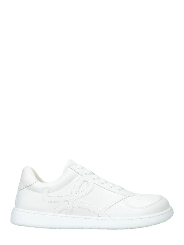 Loewe Leather Jambo Sneakers - White