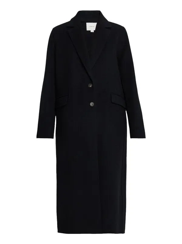 Vince Cashmere-wool Single-breasted Coat - Black