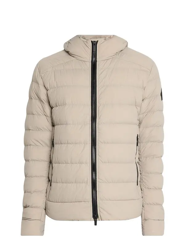 Canada Goose Crofton Packable Quilted Hoodie - Limestone