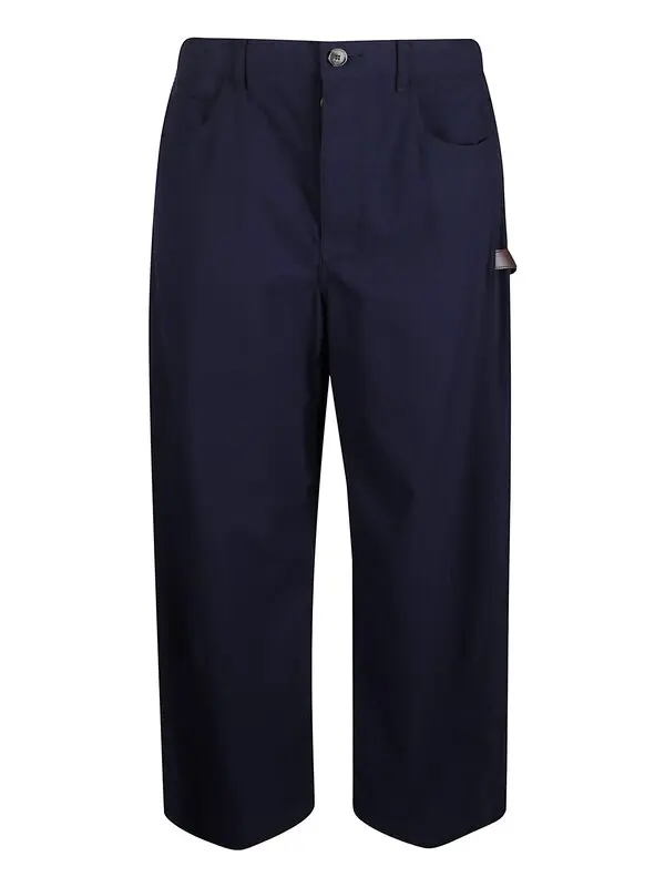 Loewe Carpenter Cotton Trousers - Blue