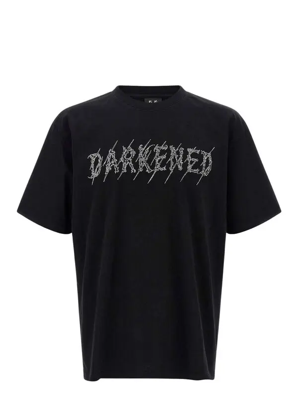 44 LABEL GROUP Darkened Type T-shirt - Black