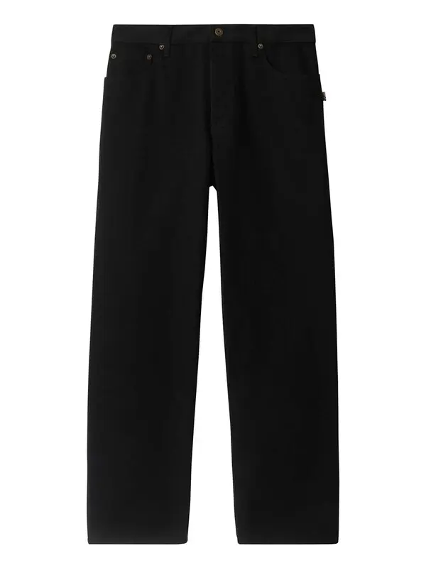 Burberry Loose Fit Jeans - Black