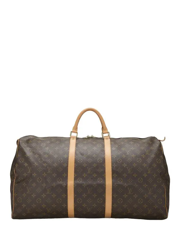 LOUIS VUITTON Monogram Keepall 60 - Brown