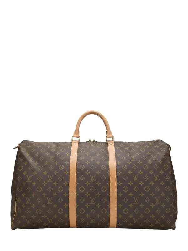 LOUIS VUITTON Monogram Keepall 60 - Brown