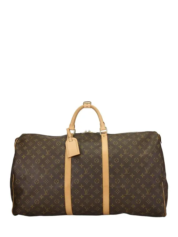 LOUIS VUITTON Monogram Keepall 60 - Brown