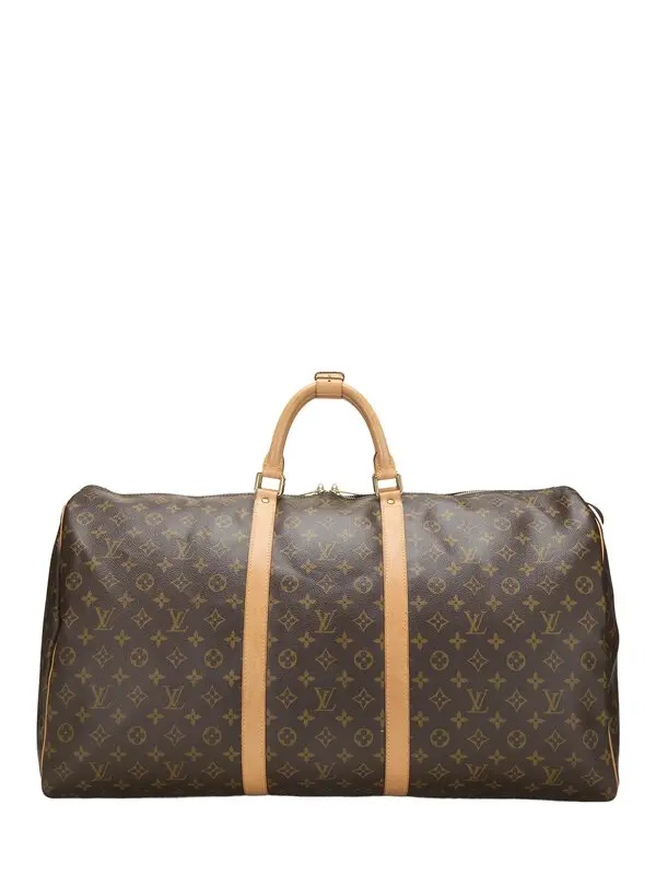 LOUIS VUITTON Monogram Keepall 60 - Brown
