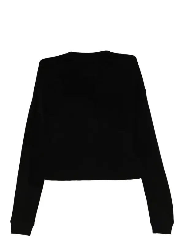 REFORMATION Monique Knitted Top - Black