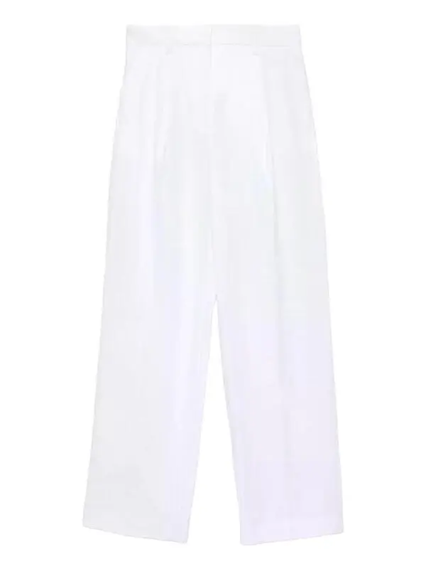 REFORMATION Alex Trousers - White