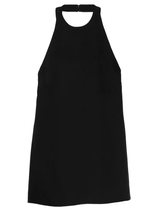 REFORMATION Avielle Halterneck Dress - Black