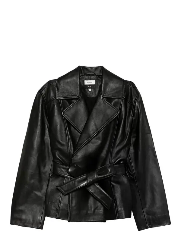 REFORMATION Veda Jaden Jacket - Black