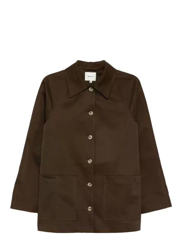 REFORMATION Fisher Jacket - Brown