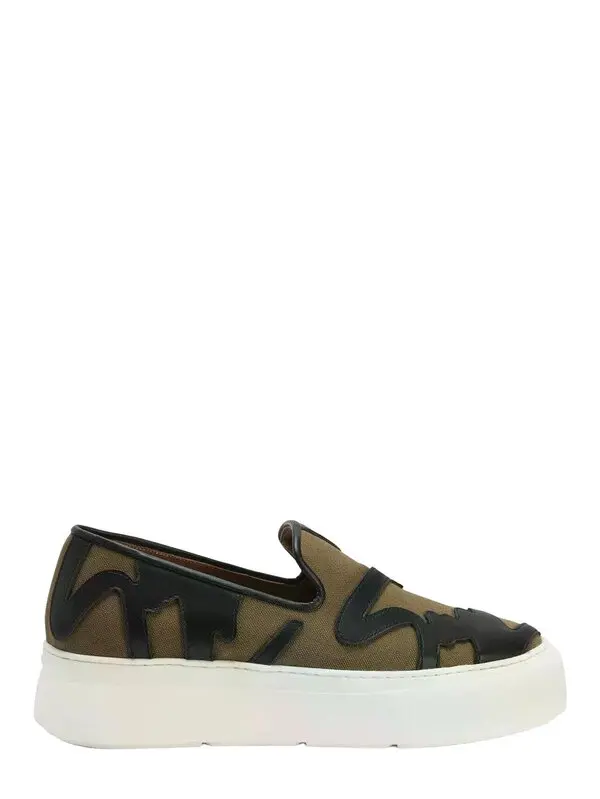 GIUSEPPE ZANOTTI Gz Mike Sign Loafers - Green