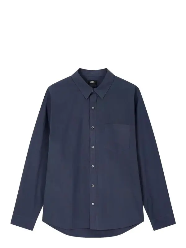 STUDIO TOMBOY Button-down Shirt - Blue