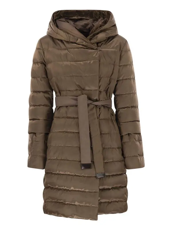 Max Mara Novef Reversible Down Jacket - Brown
