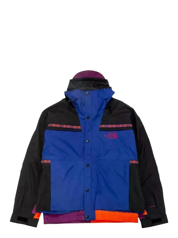 The North Face Button-up Hooded Jacket - Blue