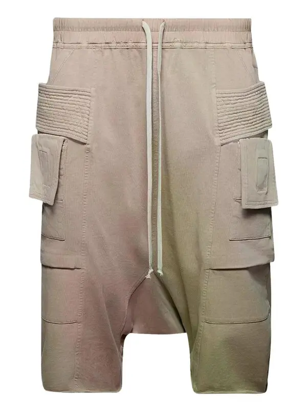 Rick Owens Cargo-pocket Shorts - Neutrals