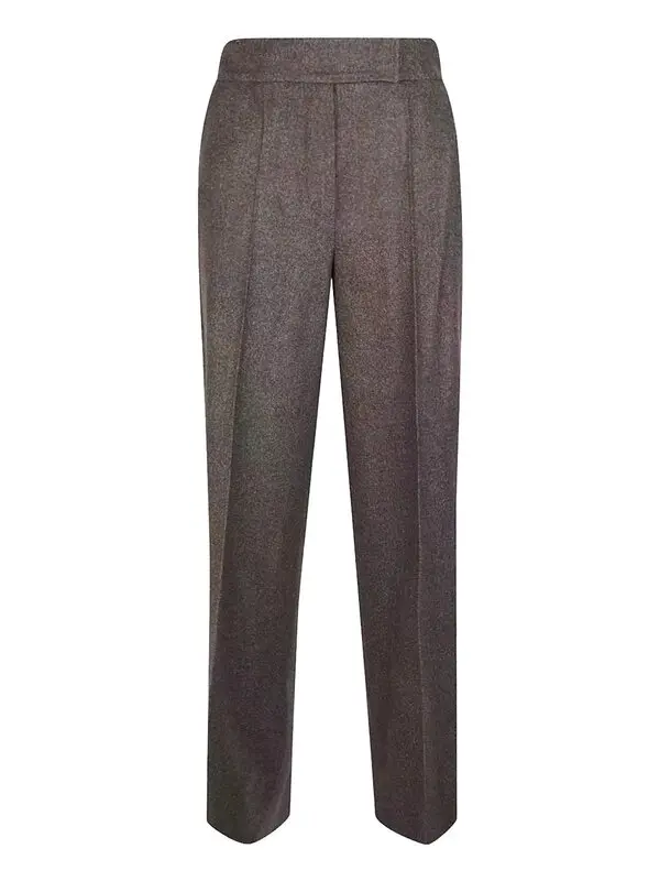 Max Mara Wool Trousers - Brown