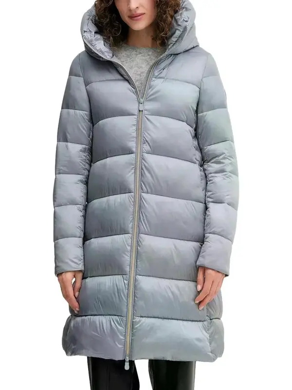 SAVE THE DUCK Lysa Hooded Padded Coat - Grey
