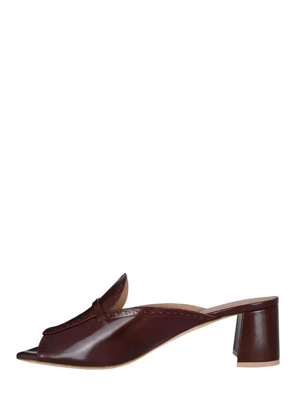 MALONE SOULIERS 45mm Bellamy Square-toe Sandals - Brown