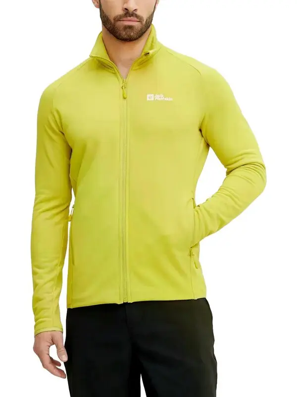 JACK WOLFSKIN Zip-fastening Sweatshirt - Yellow