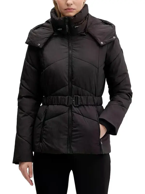 Desigual Zip-fastening Padded Jacket - Black