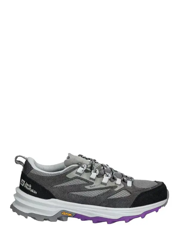 JACK WOLFSKIN Panelled Sneakers - Grey