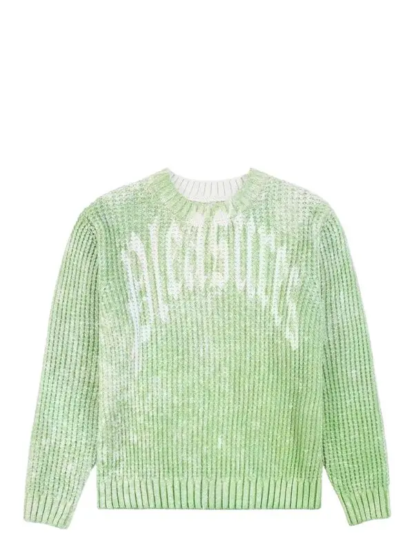 PLEASURES Acid Sweater - Green